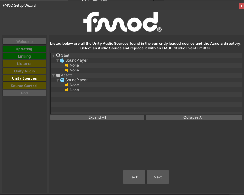 FMOD for Unityの使い方 - ヘンゼルのパンくず