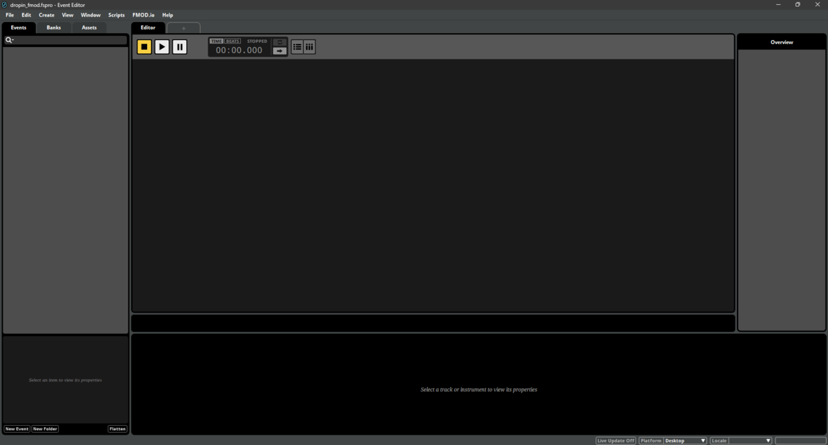 FMOD for Unityの使い方 - ヘンゼルのパンくず