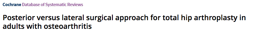 股関節 人工骨頭 人工股関節置換術 アプローチの比較，Southern，Hardinge，後側方，外側アプローチ - Daily ...