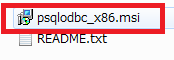 psqlODBC（PostgreSQL ODBC driver）32bit版をインストールする - いつでも初心