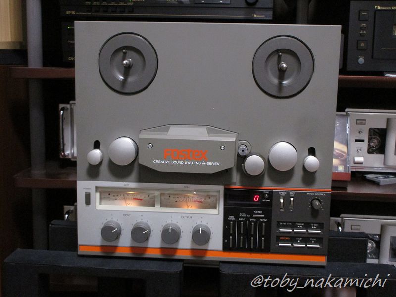 本日の作業(2024/04/02、FOSTEX A-2) - toby_Nakamichi’s blog