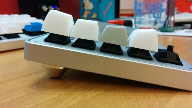 レビュー:Signature Plastics： SA profile ABS製 doubleshot キーキャップ Ergodox set ...
