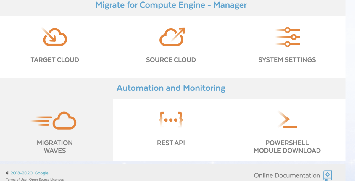 VM移行ツールのMigrate for Compute Engineを使ってみる - tofdinoの日々