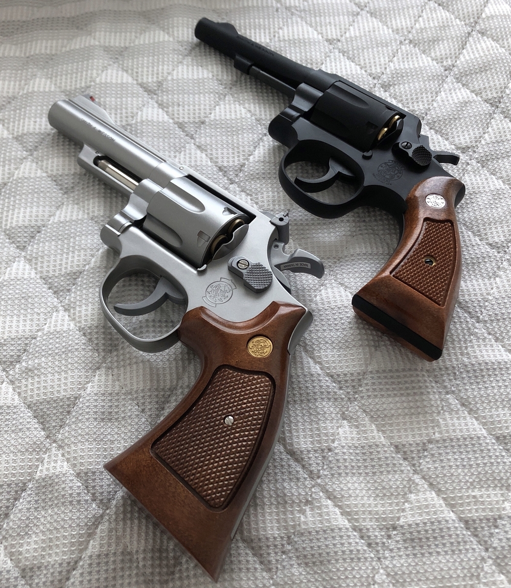 クラウン S&W M66 エアリボルバー レビュー - ときちけは趣味が生きがい！