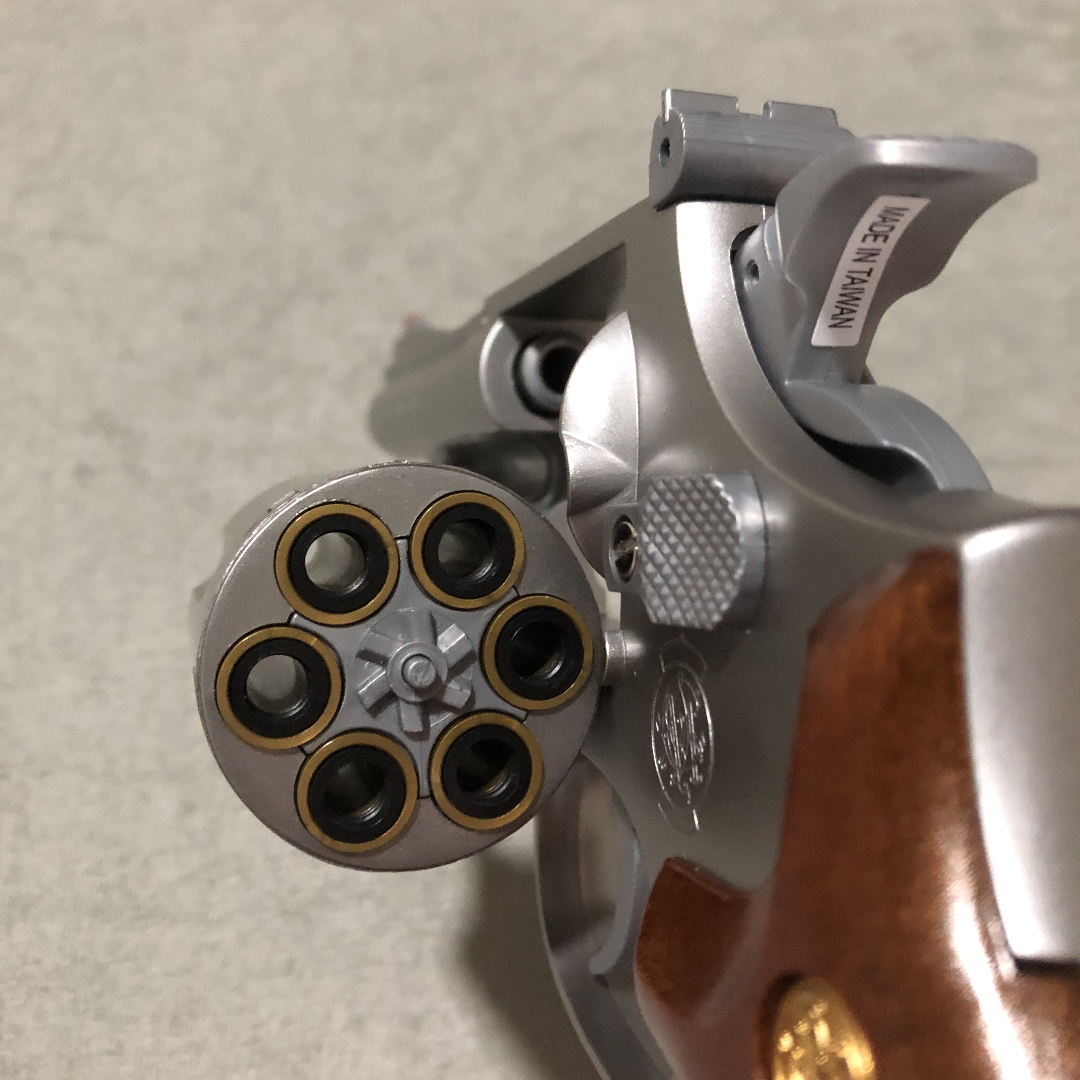 クラウン S&W M66 エアリボルバー レビュー - ときちけは趣味が生きがい！