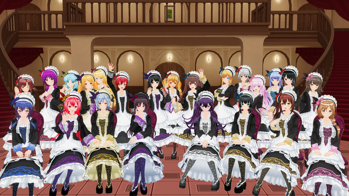 【COM3d2.5】23性格プリセットメイドさん調整まとめ - キャラクリ走り書き