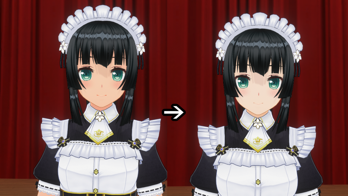 【COM3d2.5】23性格プリセットメイドさん調整まとめ - キャラクリ走り書き