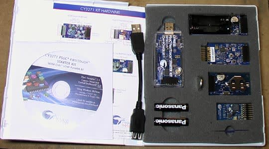 CY3271 PSoC FirstTouch STARTER KIT - Indoor-Airplane-World