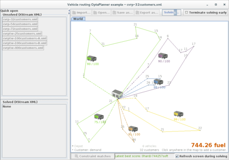 OptaPlanner examples その8 - tokobayashi’s blog