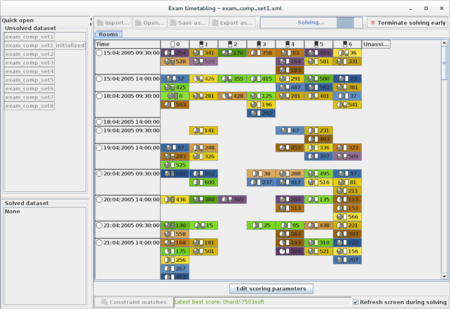 OptaPlanner examples その11 - tokobayashi’s blog