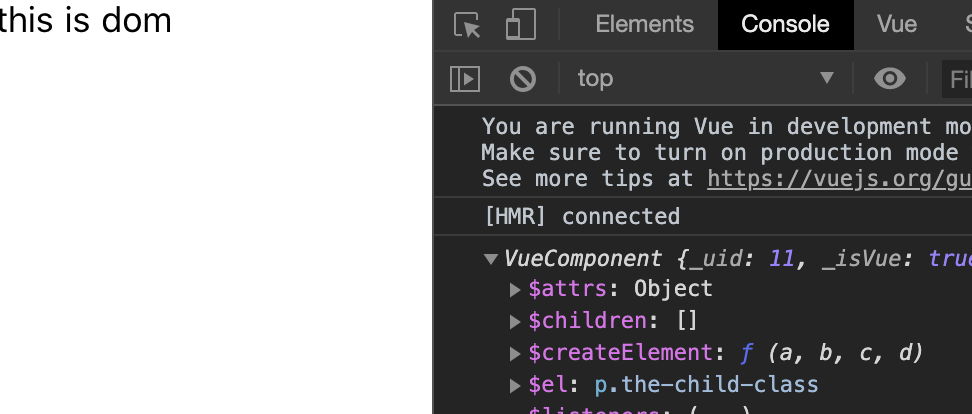 【Vue.js】htmlの要素(dom) を参照する + 子コンポーネントを$elを使って参照する - tomatoaiu の Tech Blog