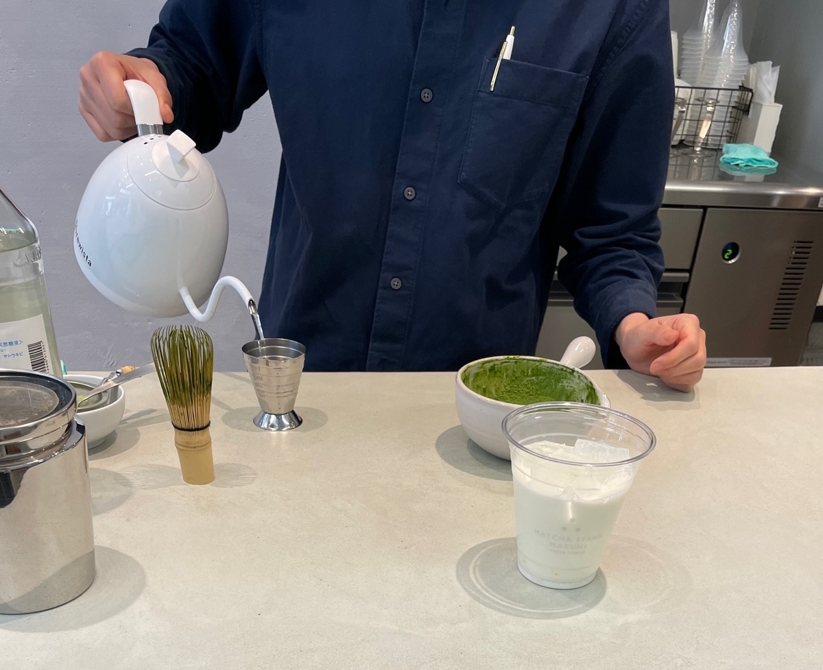 目の前で点ててくれる抹茶ラテが美味しい！【マッチャスタンドマルニ】＠築地・築地市場・東銀座（MATCHA STAND MARUNI ...