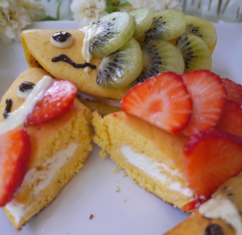 焦がしバターのオムレット こどもの日のこいのぼりデコ - おいしいパンのしくみとしこみ