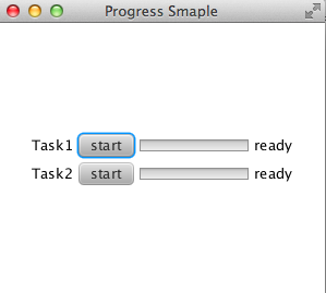 JavaFXでTaskの進捗率をProgressBarに表示 - tomoTaka’s blog