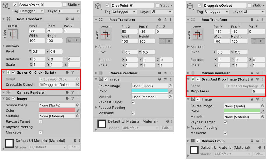 Unity/C# ドラッグアンドドロップ（Image版） - ゲーム化！tomo-manaのブログ