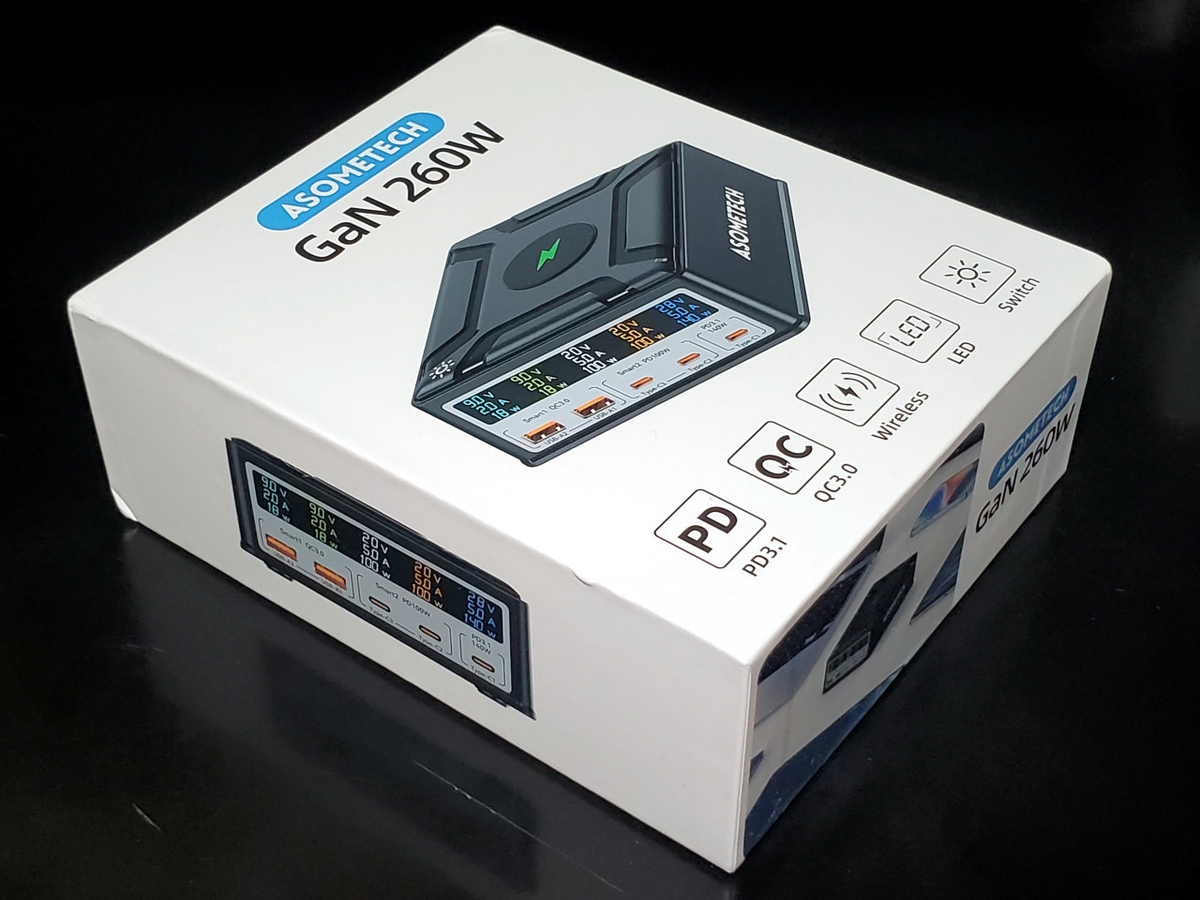 260W卓上PD充電器レビュー - tomoca2のブログ