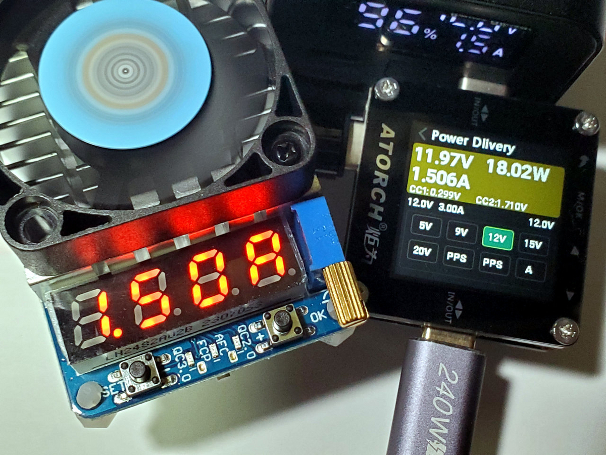 POWER-Z KM003C風USBテスター ATORCH C13Pをレビューする - tomoca2のブログ