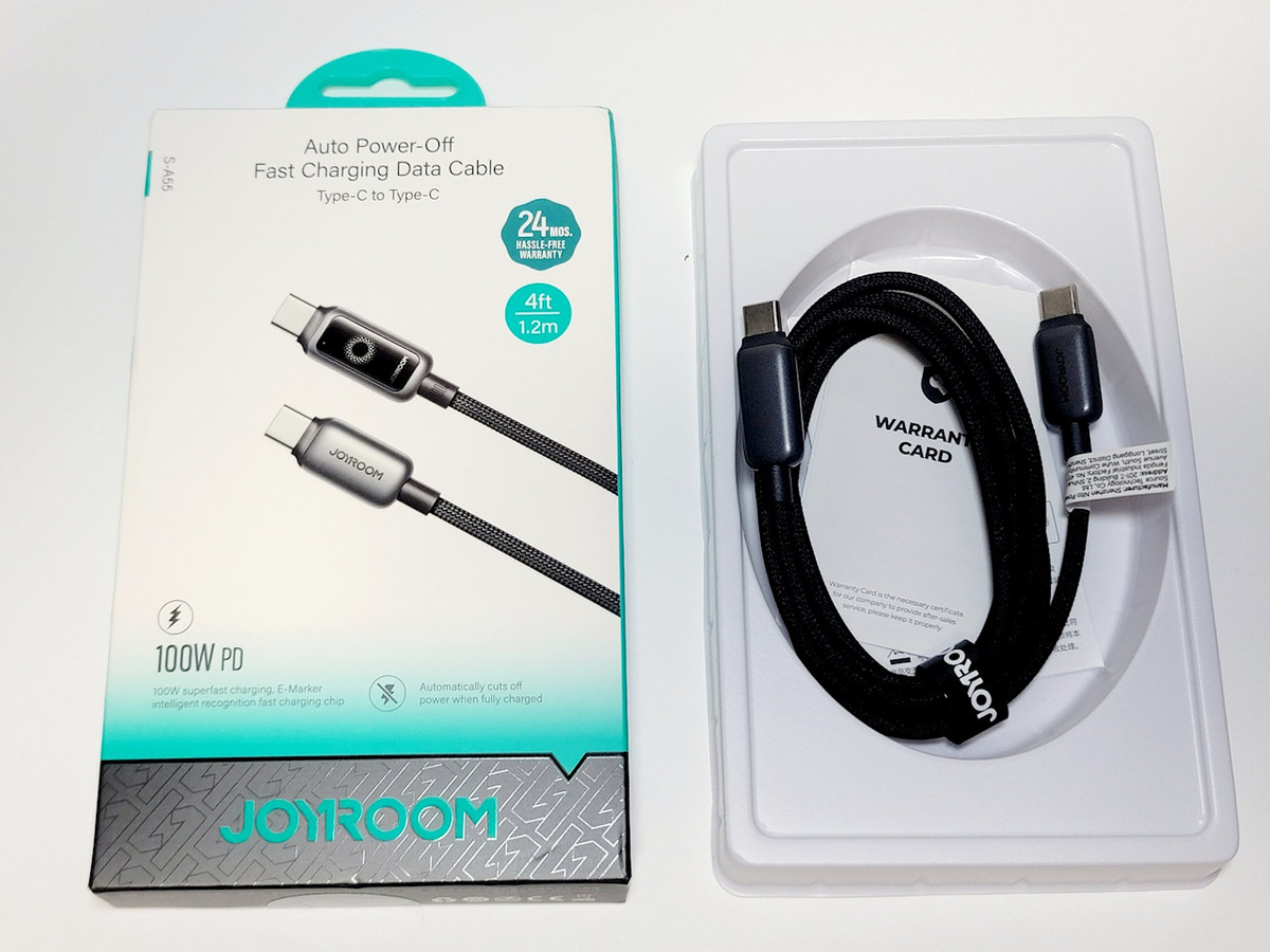 JOYROOM 自動電源オフ USBケーブルの秘密を探る - tomoca2のブログ