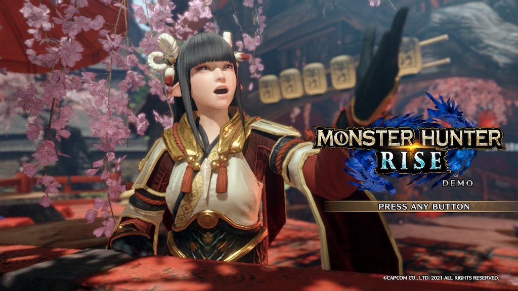 MHRise DEMO プレイ日誌（1） - 狩猟編纂室