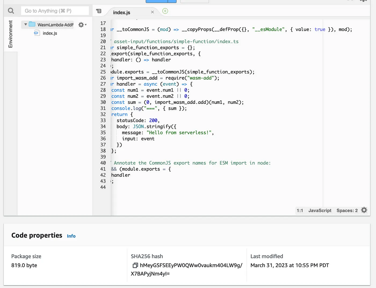Lambda LayerからRustベースのWebAssemblyを使用する - tomoima525's blog