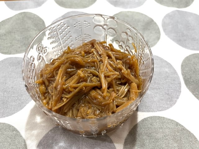 簡単なめたけ - 料理教室日和