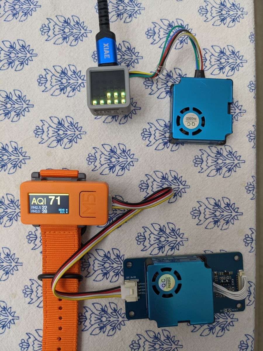 HM3301で山火事ベイエリアのPM2.5濃度を測る - hogehoge, world.