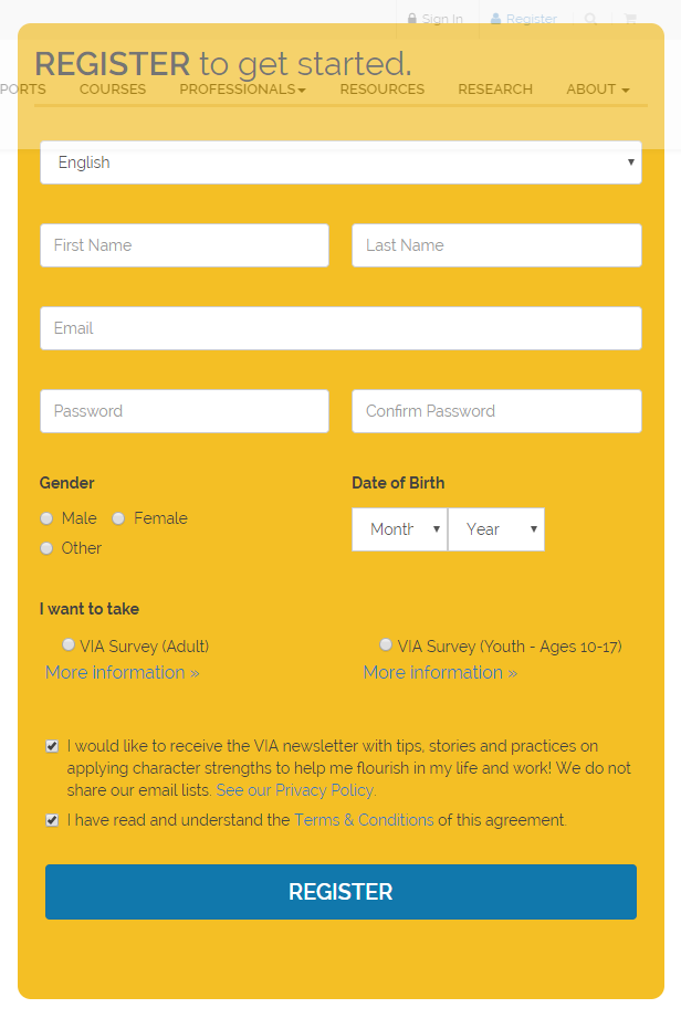 【VIA-ISテスト】ポジティブ心理学の権威が作った無料の強み診断ツール - ハンバート友幸の庭
