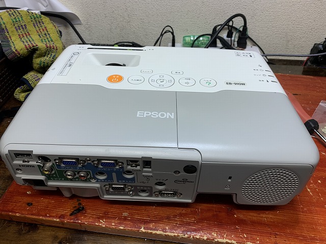 EPSON プロジェクターEB-910の修理 ーFINALー - TomのブログⅡ