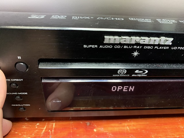 MARANTZ BDプレイヤーの修理 ーその1ー - TomのブログⅡ