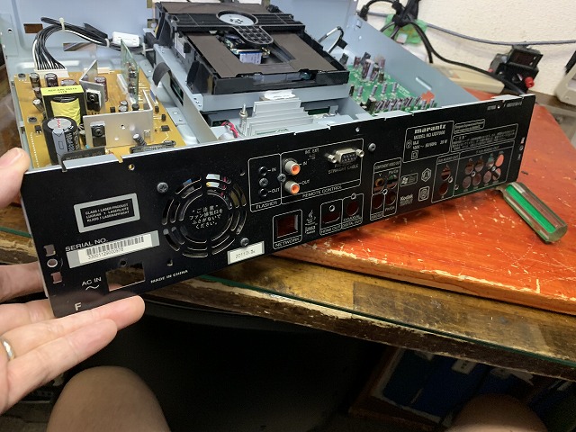 MARANTZ BDプレイヤーの修理 ーその1ー - TomのブログⅡ