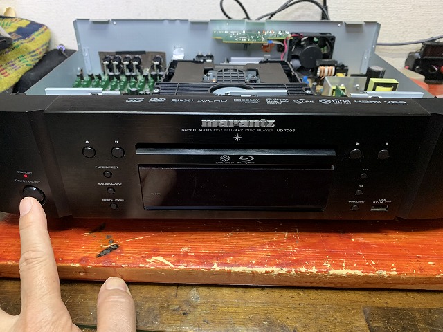 MARANTZ BDプレイヤーの修理 ーFINALー - TomのブログⅡ