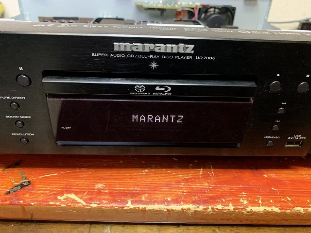 MARANTZ BDプレイヤーの修理 ーFINALー - TomのブログⅡ