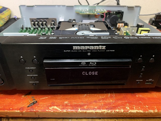MARANTZ BDプレイヤーの修理 ーFINALー - TomのブログⅡ
