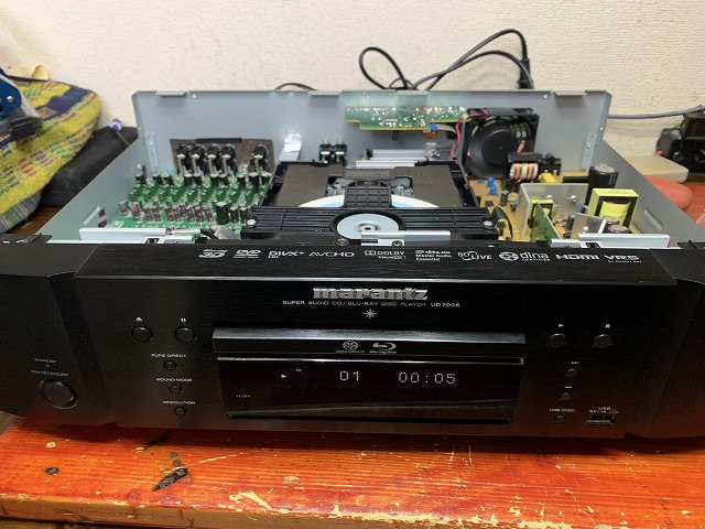MARANTZ BDプレイヤーの修理 ーFINALー - TomのブログⅡ