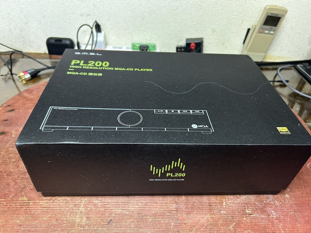 S.M.S.L CDプレイヤー PL200の導入ーその1ー - TomのブログⅡ