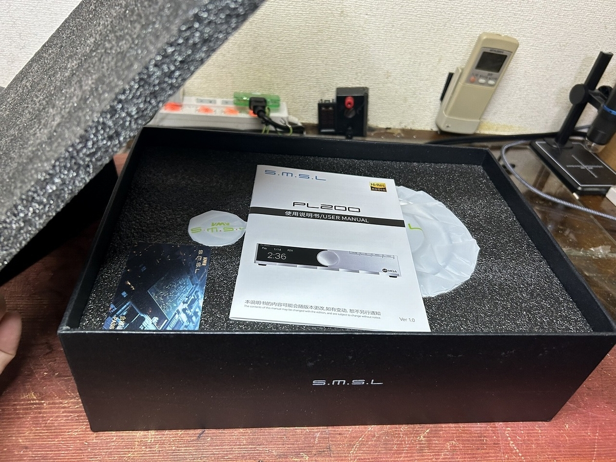 S.M.S.L CDプレイヤー PL200の導入ーその1ー - TomのブログⅡ