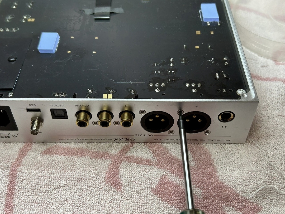 S.M.L.SのPL1200をついに開けてしまった！ - TomのブログⅡ