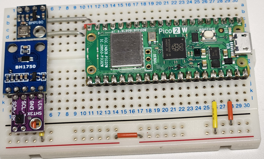 Raspberry Pi Pico 2WでI2C接続 - tomtomst【電子工作 DIY】