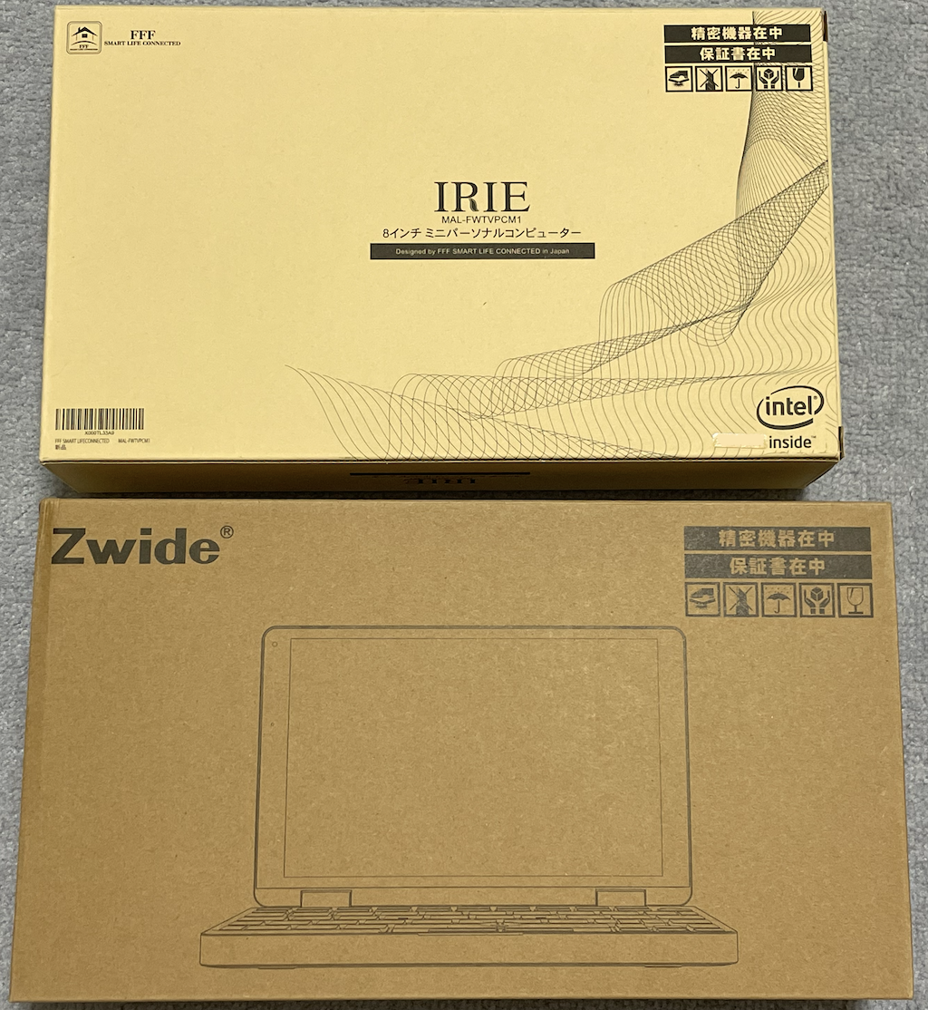 「MAL-FWTVPCM1」と「NA08H」を比較する！ | N100搭載UMPC「Zwide NA08H」レビュー その2 - とむむの日々