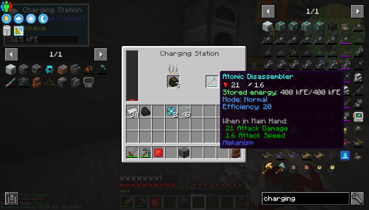 【Minecraft】Glacio Colonization Plan #04 Mekanism Gadgets - tonbyのブログ