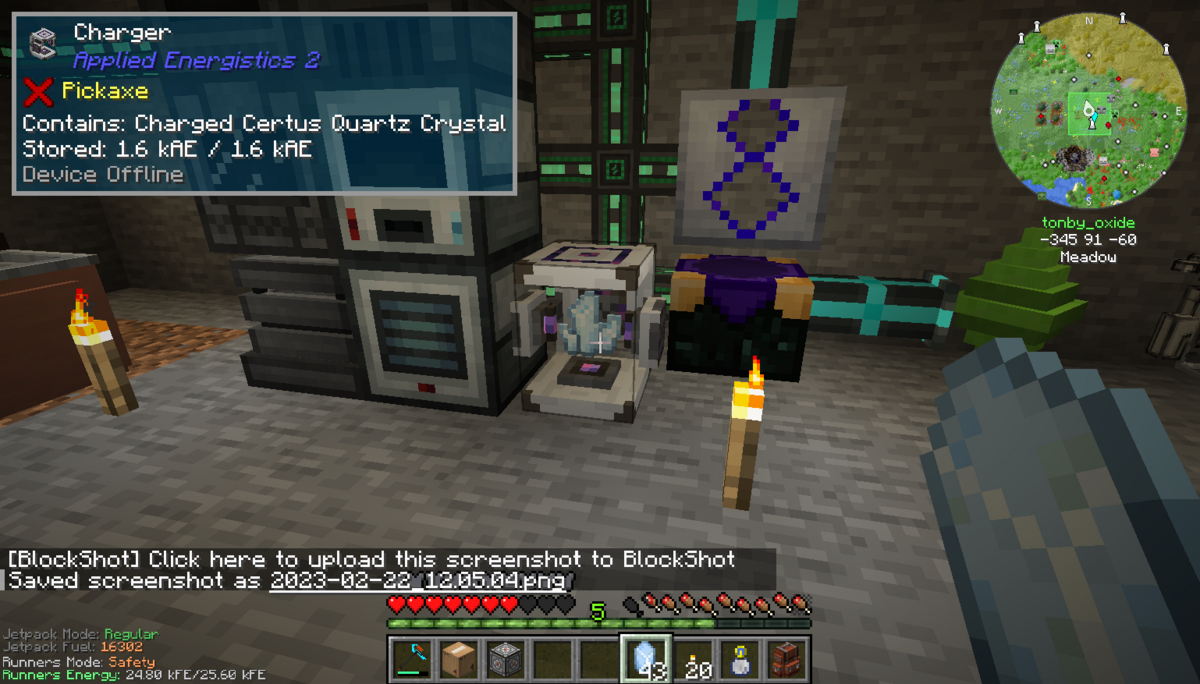 【Minecraft】Glacio Colonization Plan #11 Certus Quartz Farm - tonbyのブログ