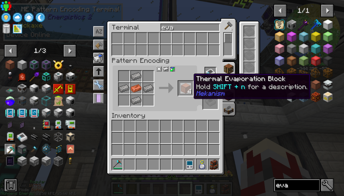 【Minecraft】Glacio Colonization Plan #21 Induction Matrix - tonbyのブログ