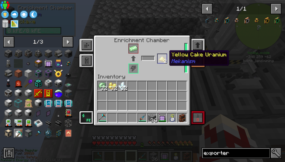 【Minecraft】Glacio Colonization Plan #25 Fissile Fuel - tonbyのブログ