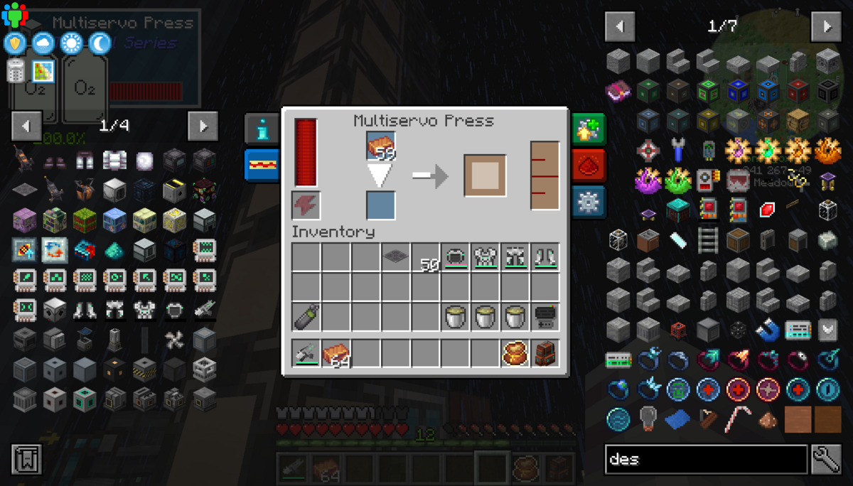 【Minecraft】Glacio Colonization Plan #34 Travel to the Space - tonbyのブログ