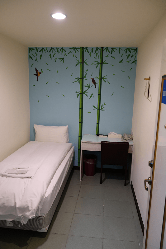 台湾の格安ホテル「銀河MINI旅店(GALAXY MINI INN)」(西門駅/徒歩1分)のレポ - やじり鳥