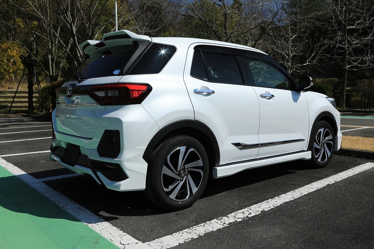 トヨタ RAIZE（ライズ）MODELLISTAエアロキッド（ADVANCE BLAST STYLE） - tooniiの写真日記