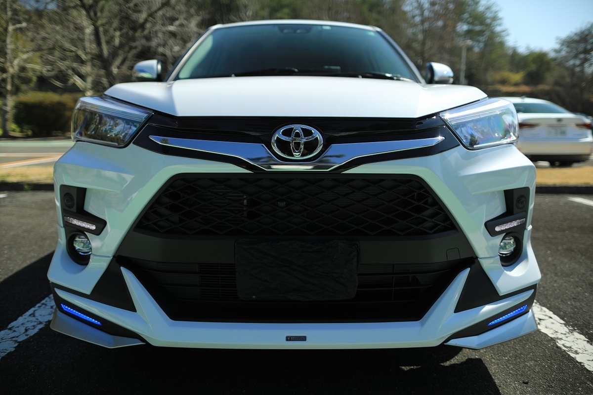 トヨタ RAIZE（ライズ）MODELLISTAエアロキッド（ADVANCE BLAST STYLE） - tooniiの写真日記