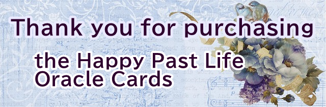 Heal countless past lives by yourself - The Happy Past Life Oracle Card ...