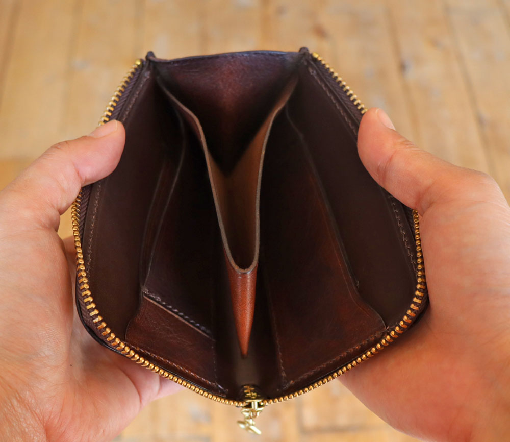 ART BROWN アートブラウンの馬革のもつポテンシャルを最大限引き出されたオリジナルのレザー AB GENUINE LEATHER ...