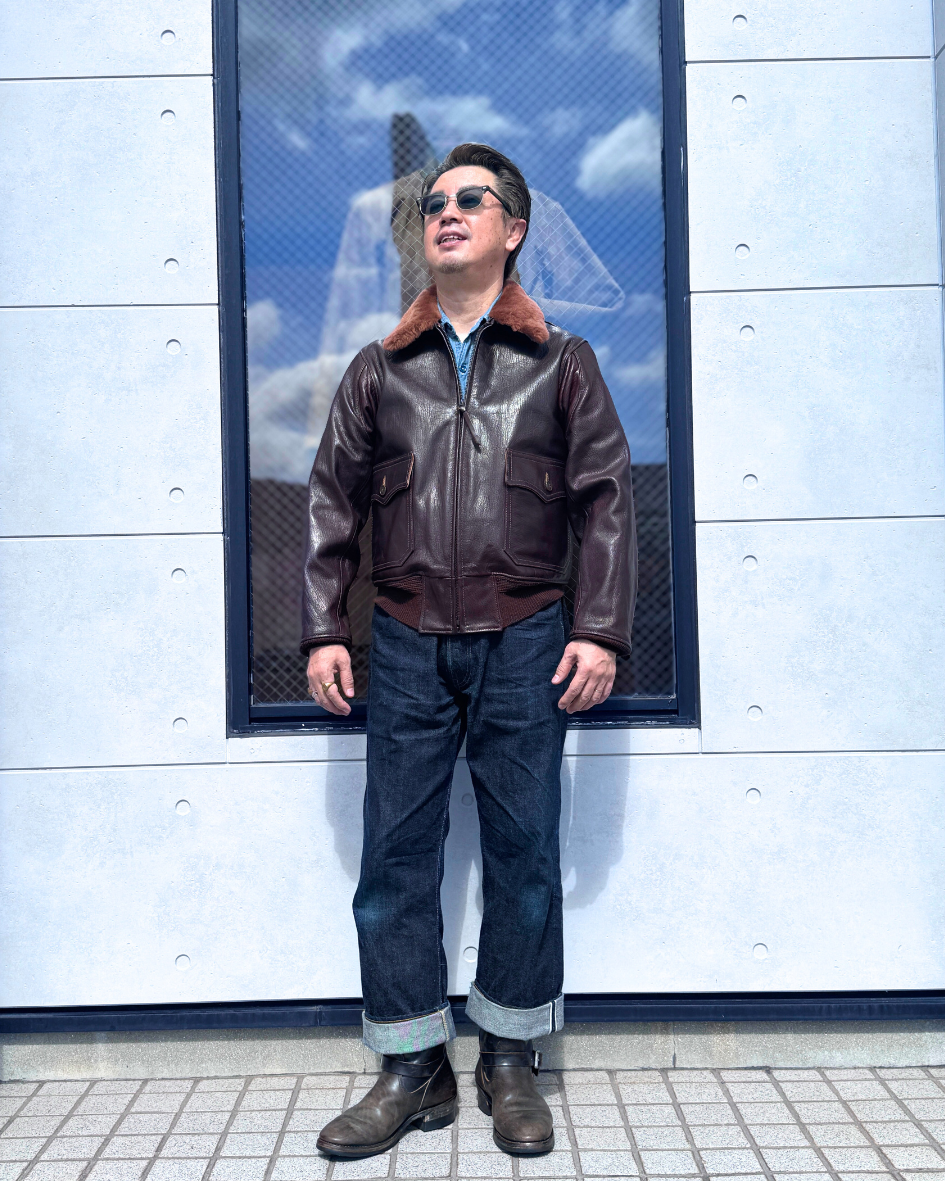 BUZZ RICKSON'S バズリクソンズ より 経年変化を楽しめるゴートレザー